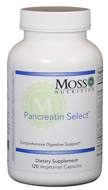 Moss Nutrition Product: Pancreatin Select 120 VC